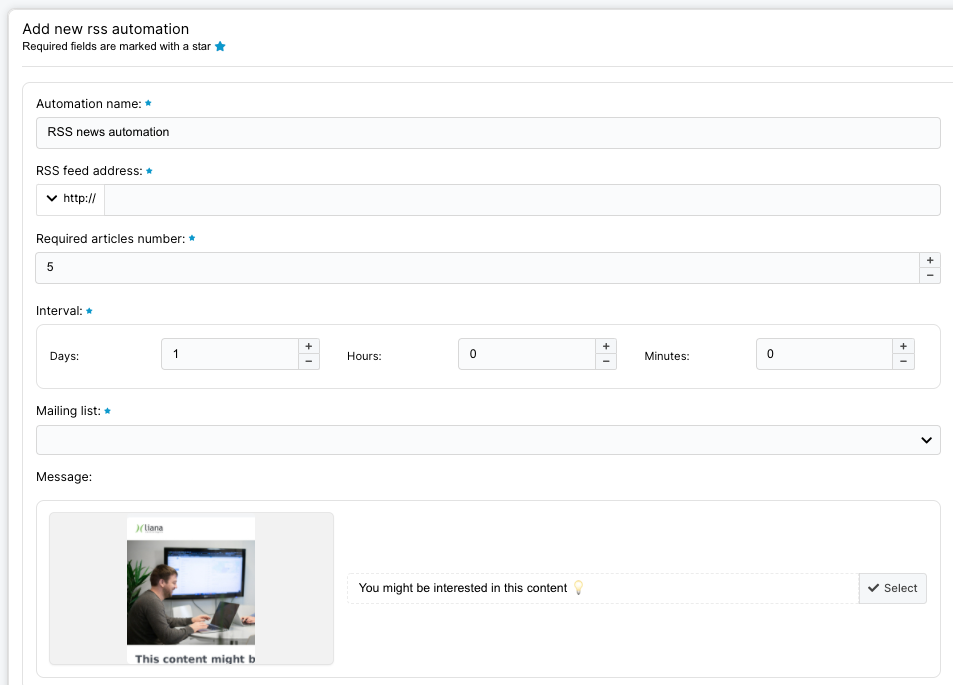 Automation Templates Support Site