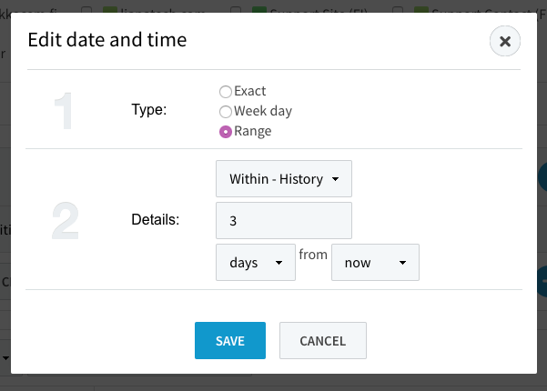 Question How Should Past And Future Timeframes Be Handled In Creating 0127